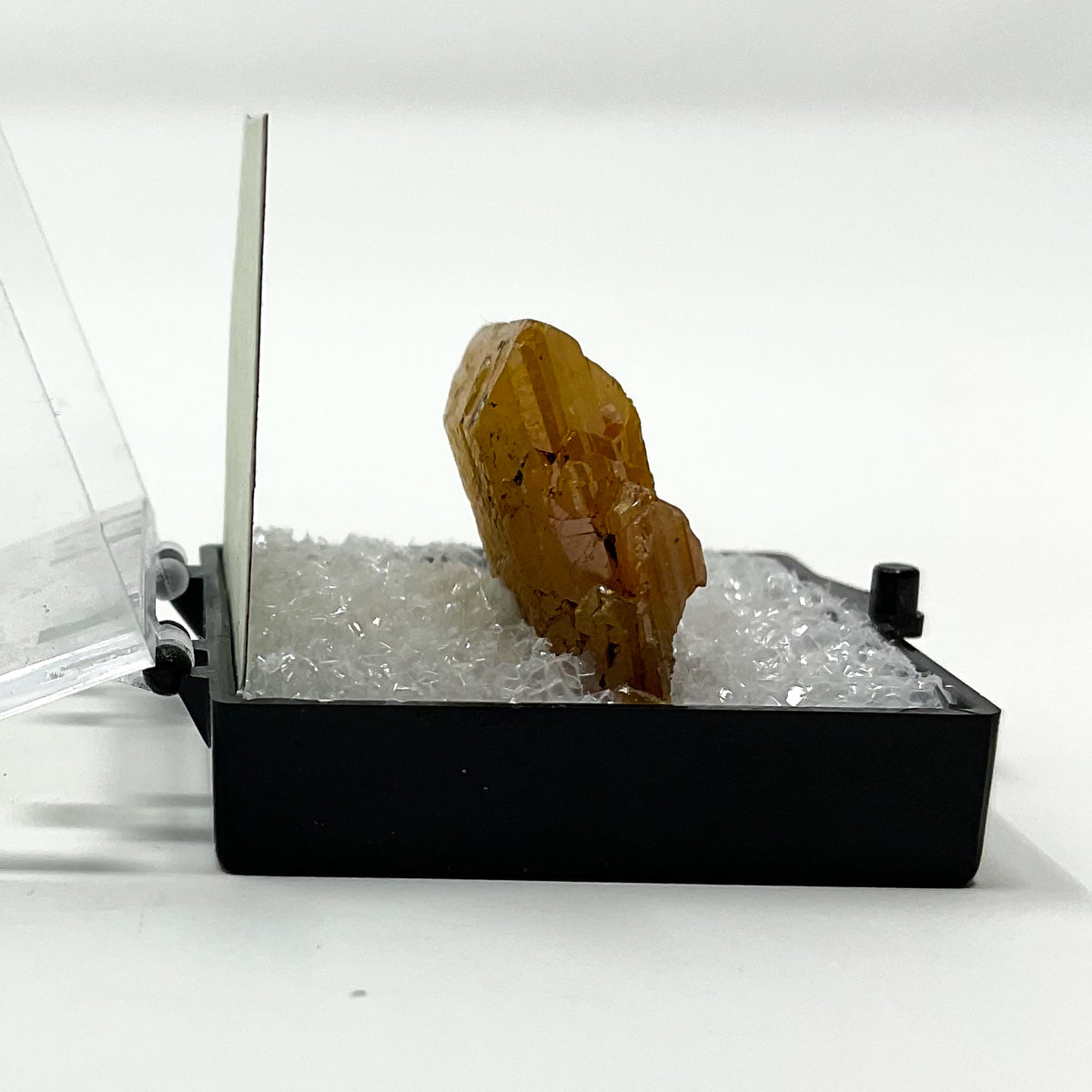 Wulfenite Crystyal Thumbnail from the Kimbanga prospect in M'Fouti, De ...